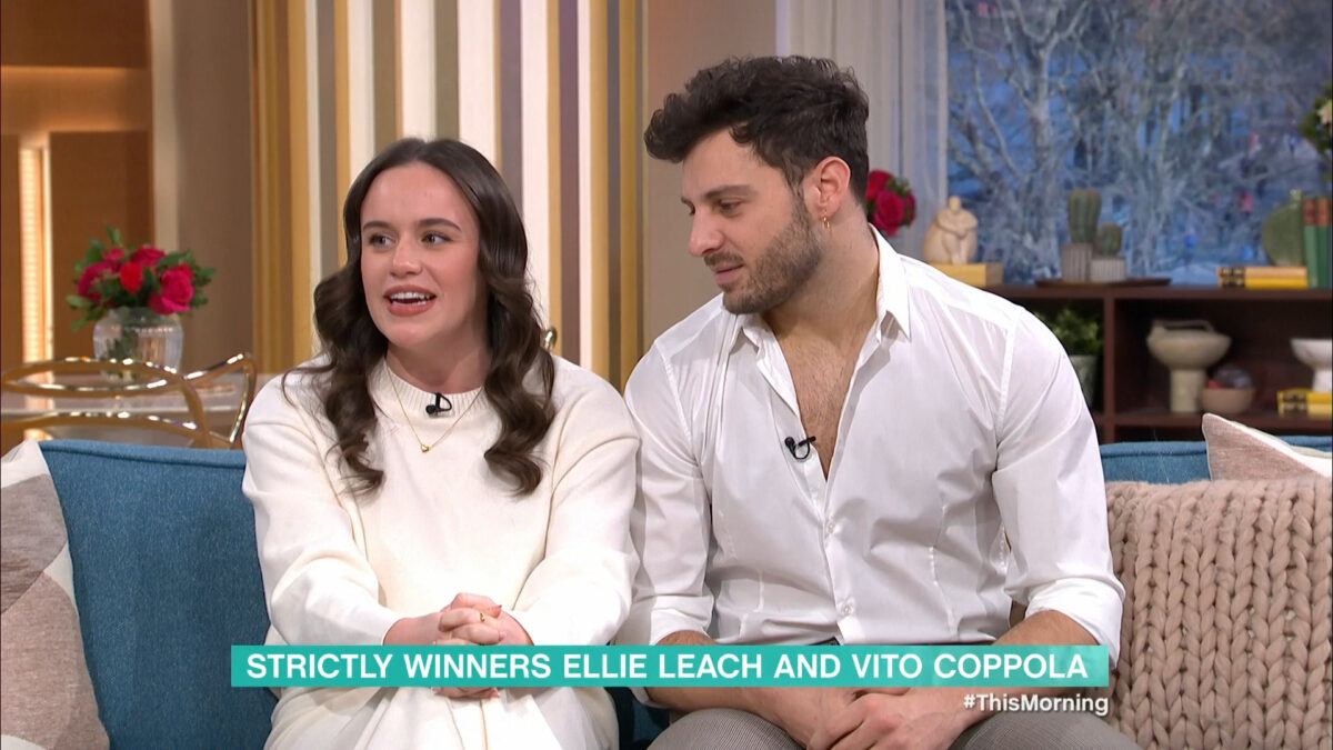 Strictly's Ellie and Vito make big announcement together | TellyMix